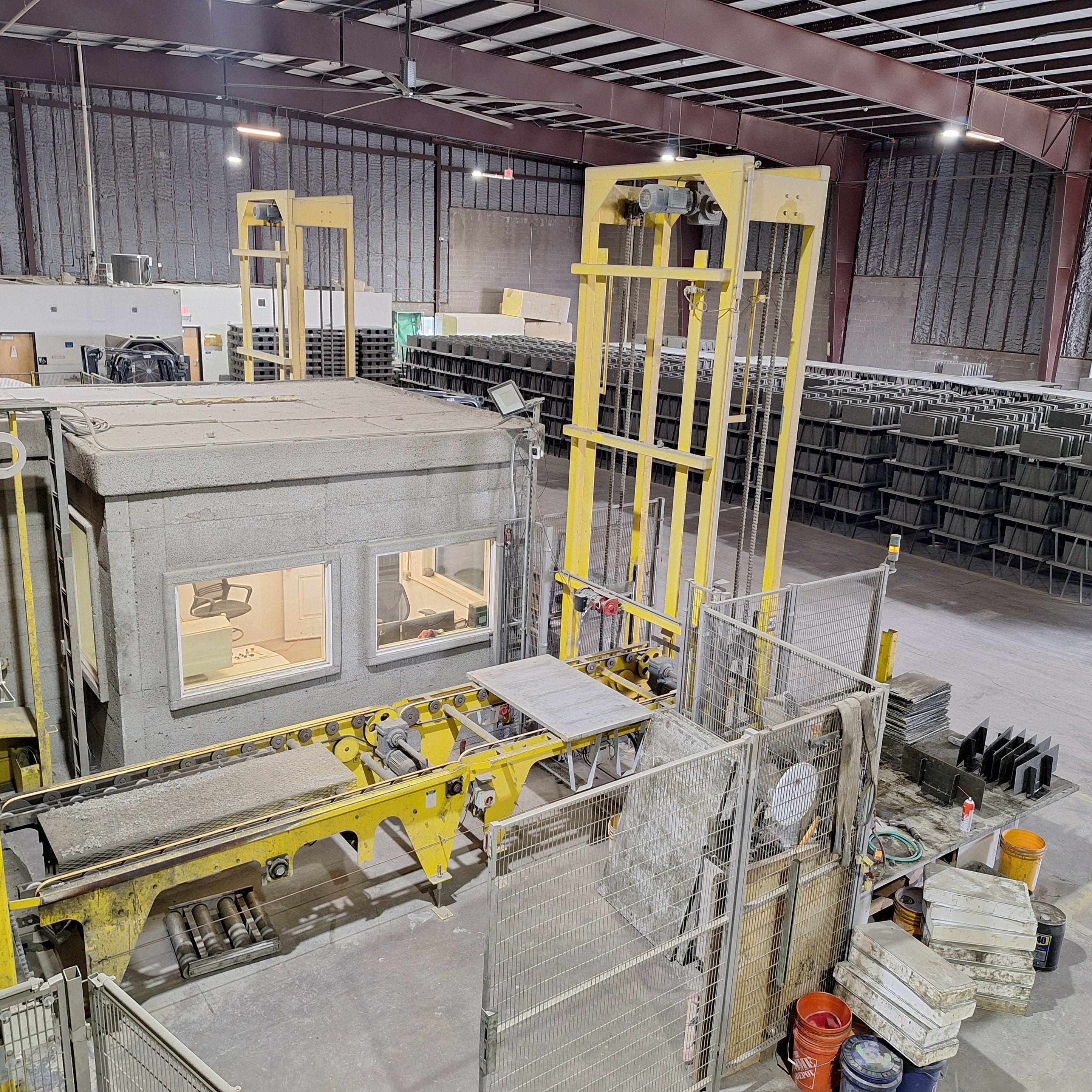 Automated Concrete Block Plant for Sale | MEC-140 ELEKTRO + Robotic ...